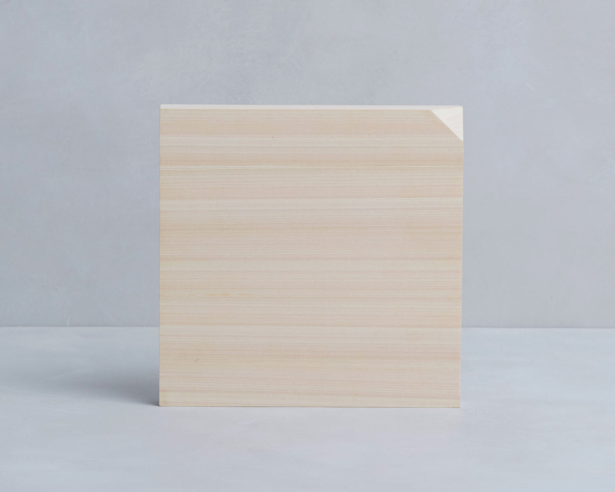 Kiso Hinoki Cutting Board Square by Yamacoh – Hinoki Kitchen Craft