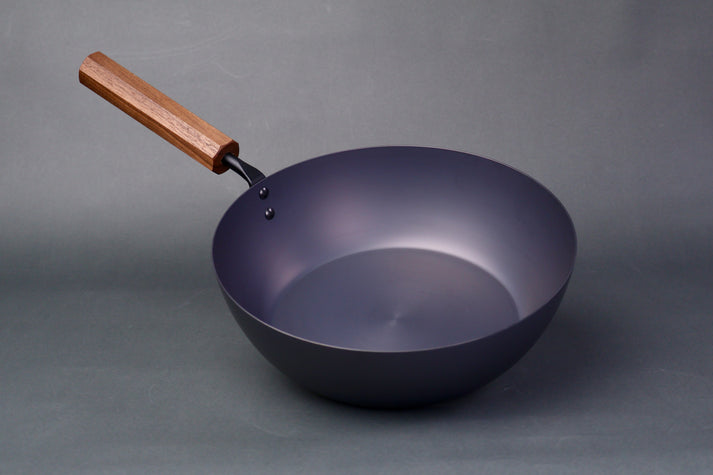 Carbon Steel Nitride Deep Fry Pan 26cm – Hinoki Kitchen Craft